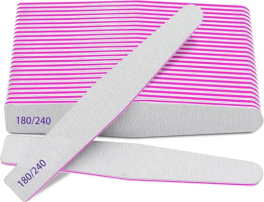 Amazon.com : Professional Nail Files, Emery Board Nail File for Natural ...