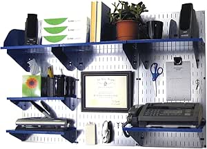 Amazon.com: Wall Control Office Organizer Unit Wall Mounted Office Desk ...