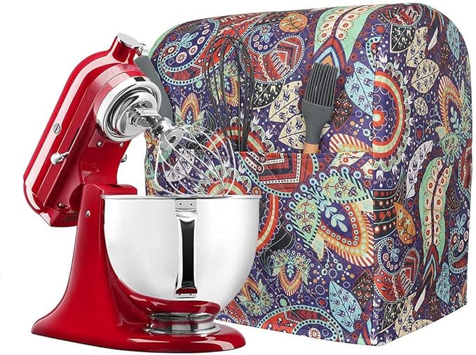 Amazon.com: Mixer Cover, Stand Mixer Cover Compatible with 5-8 Quart ...