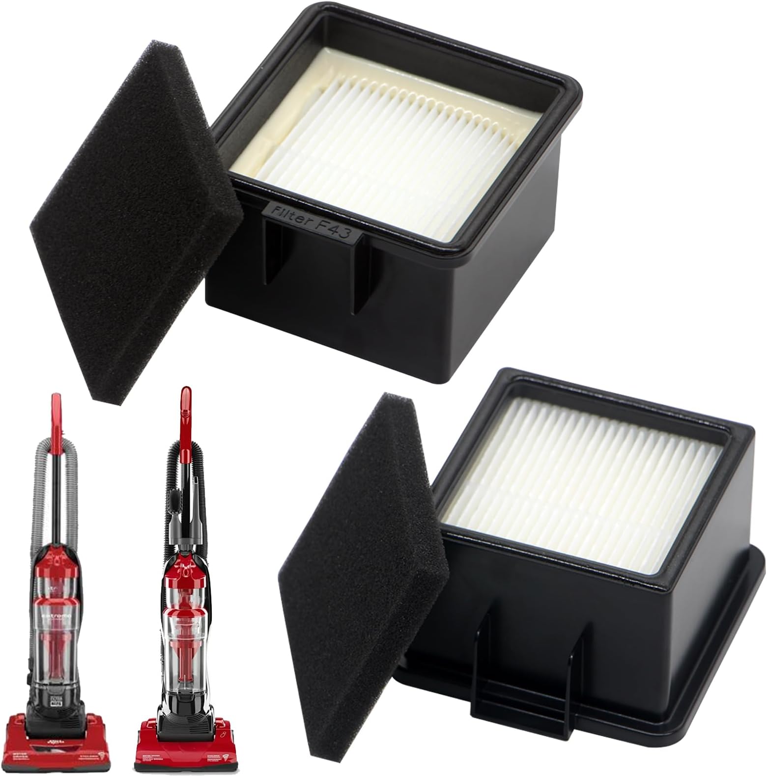 Amazon.com: F43 Vacuum HEPA Filter Replacement Dirt Devil UD20005 ...