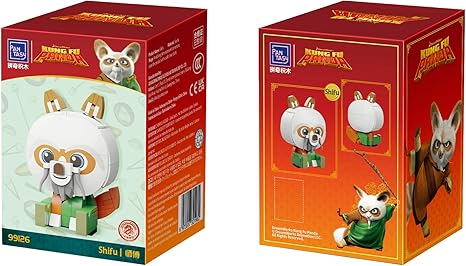 Amazon.com: Kung Fu Panda: Shifu Sitting Baby Series 147-Piece ...