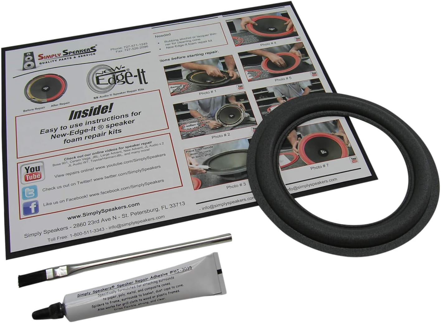 Amazon.com: Simply Speakers Speaker Repair Kit Compatible The 2003-2009 ...