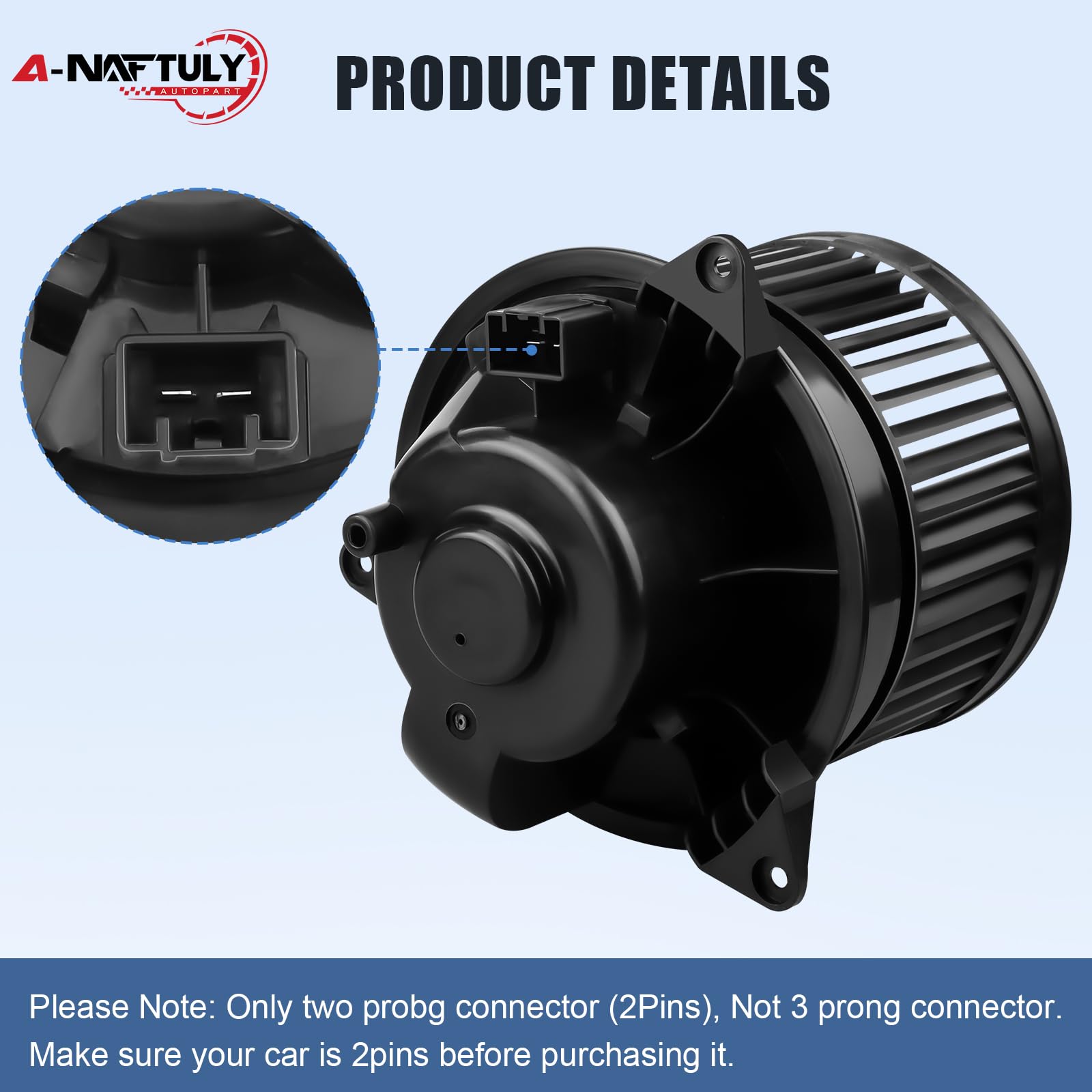 Blower Motor Ford HVAC Heater Blower Motor Replacement For Ford Focus ...