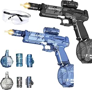 Amazon.com: Ultimate Battle Blaster, Long Range Motorized Water Gun ...