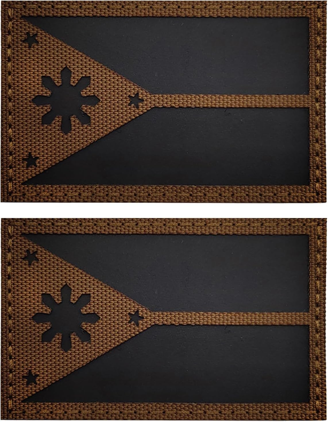 Amazon.com: EmWoot 2PCS Philippines Philippine Flag Patches IR Infrared ...
