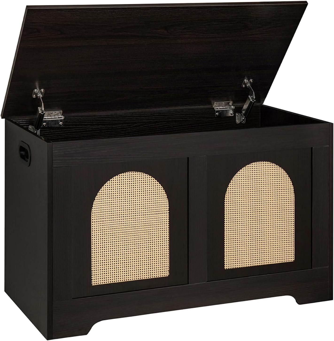 Amazon.com: DINZI LVJ Storage Chest, 31.5" Rattan-Like Toy Box with 2 ...