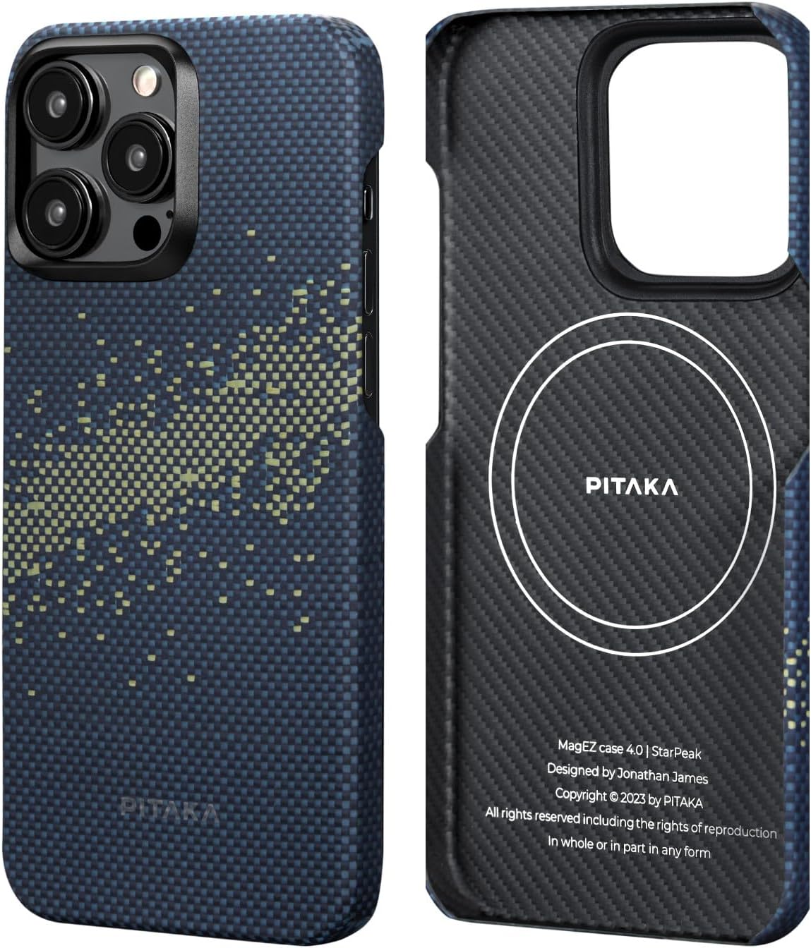 Amazon.com: PITAKA Case for iPhone 15 Pro Max Compatible with MagSafe ...