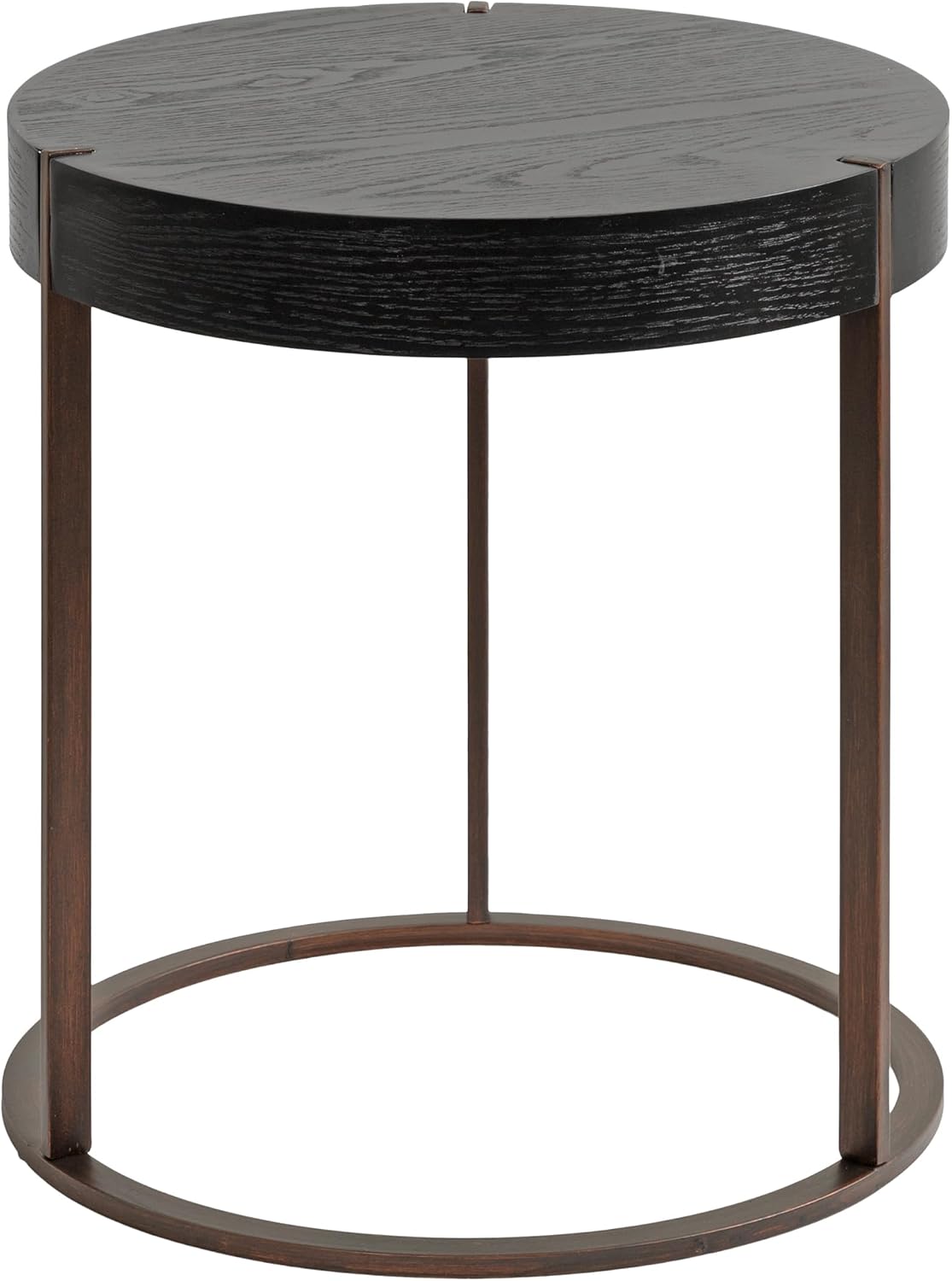 Amazon.com: Kate and Laurel Rovin Modern Round Side Table, 16 x 16 x 18 ...