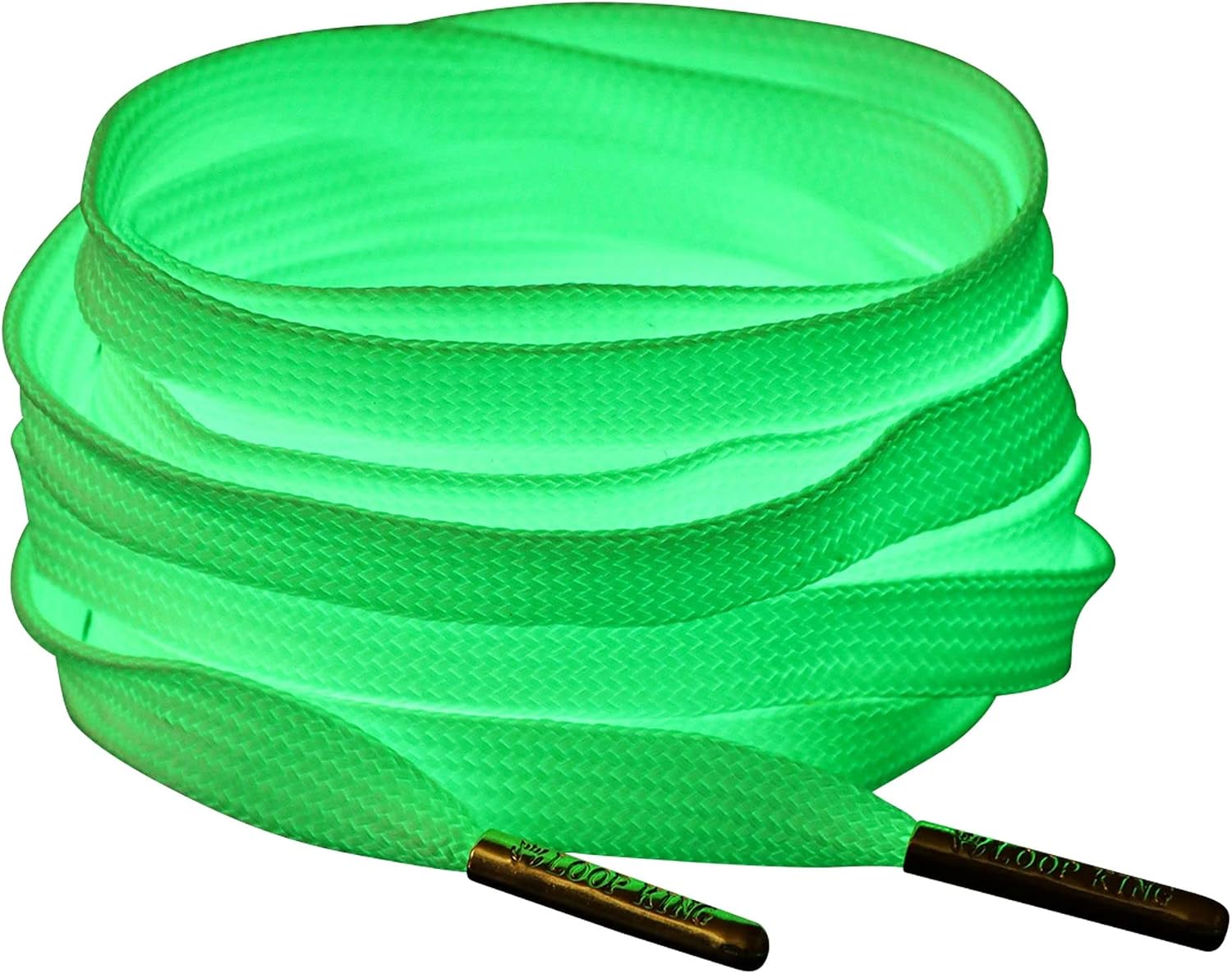 Amazon.com: Loop King Laces 1 Pair Luxury Glow in the Dark Shoe Laces ...