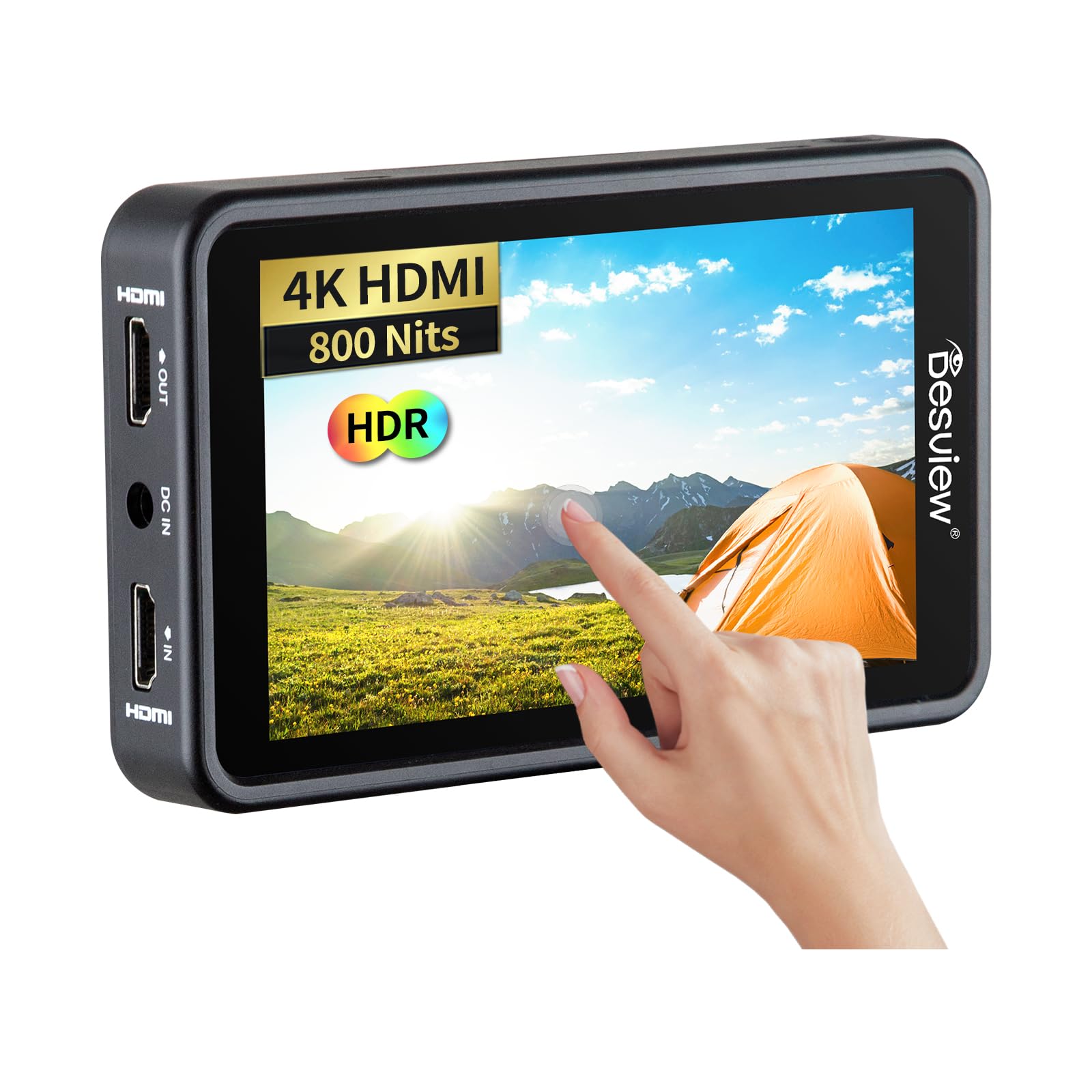 Desview R5II Camera Field Monitor 800nits 5.5 inch Full Touch Screen ...