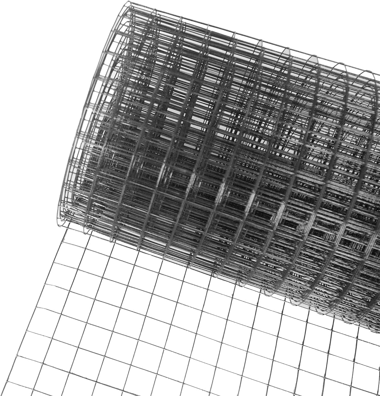 Hardware Cloth 3/2 inch Wire Mesh 56" x 48" 14 Gauge Black Vinyl Coated ...
