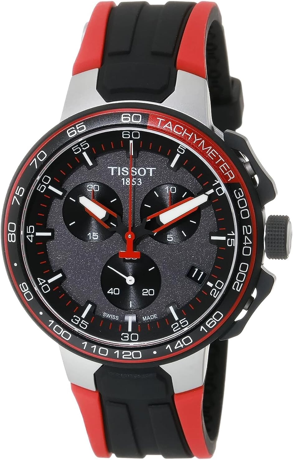 Tissot T1154172705100 Tissot Men's T-Race for Hombre, Rojo, : Amazon ...