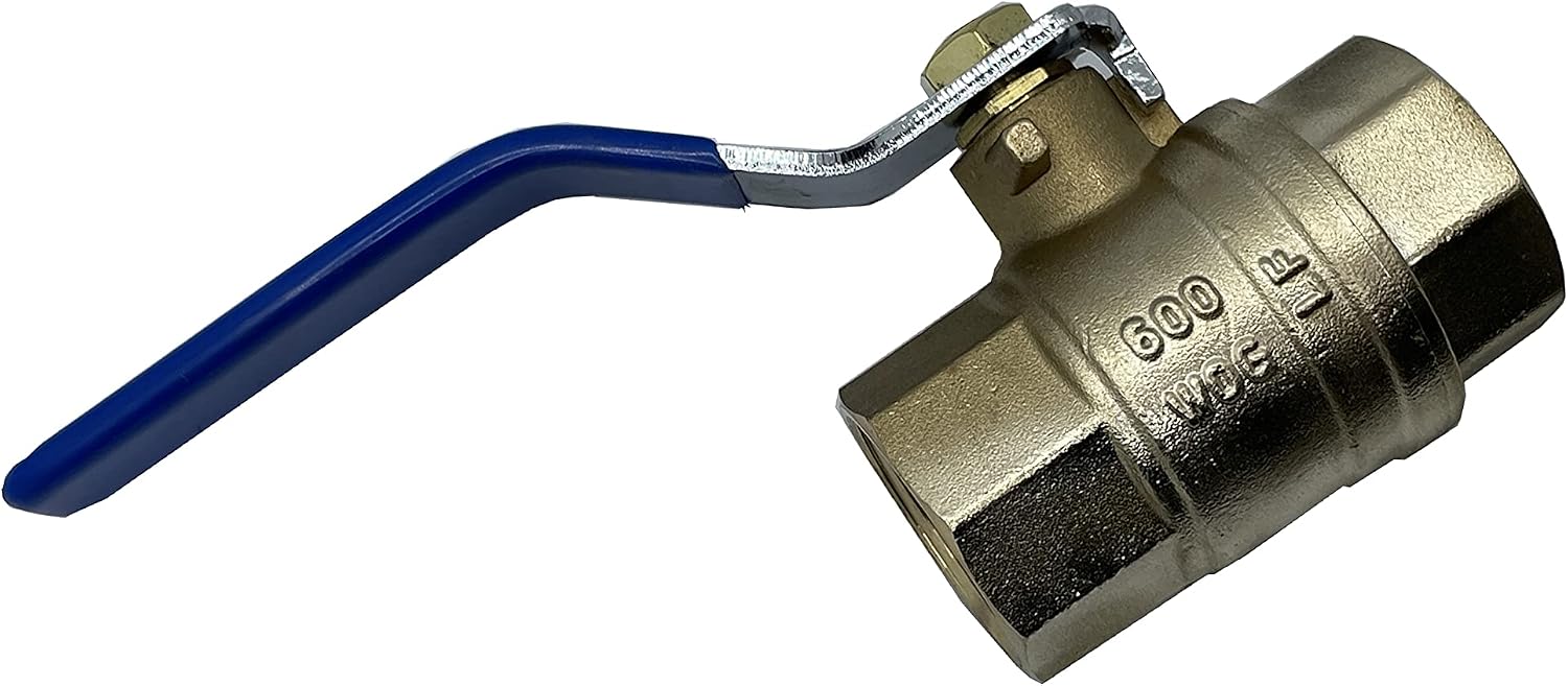 Amazon.com: 1" NPT Female Threaded IPS Ball Valve Full Port Water Stop ...