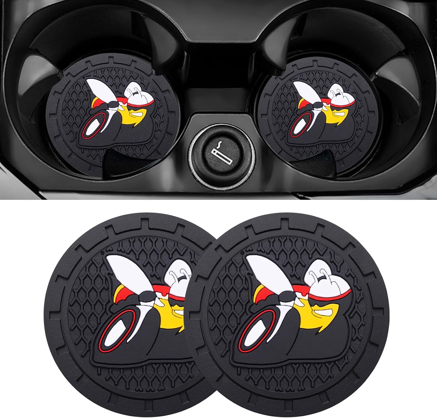 Amazon.com: MOGOOS Car Cup Holder Coaster Compatible with Scat Pack ...
