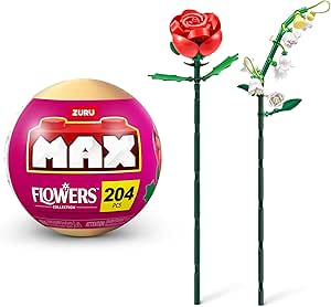 Amazon.com: MAX Premium Flowers Building Bricks Collection (up to 243 ...