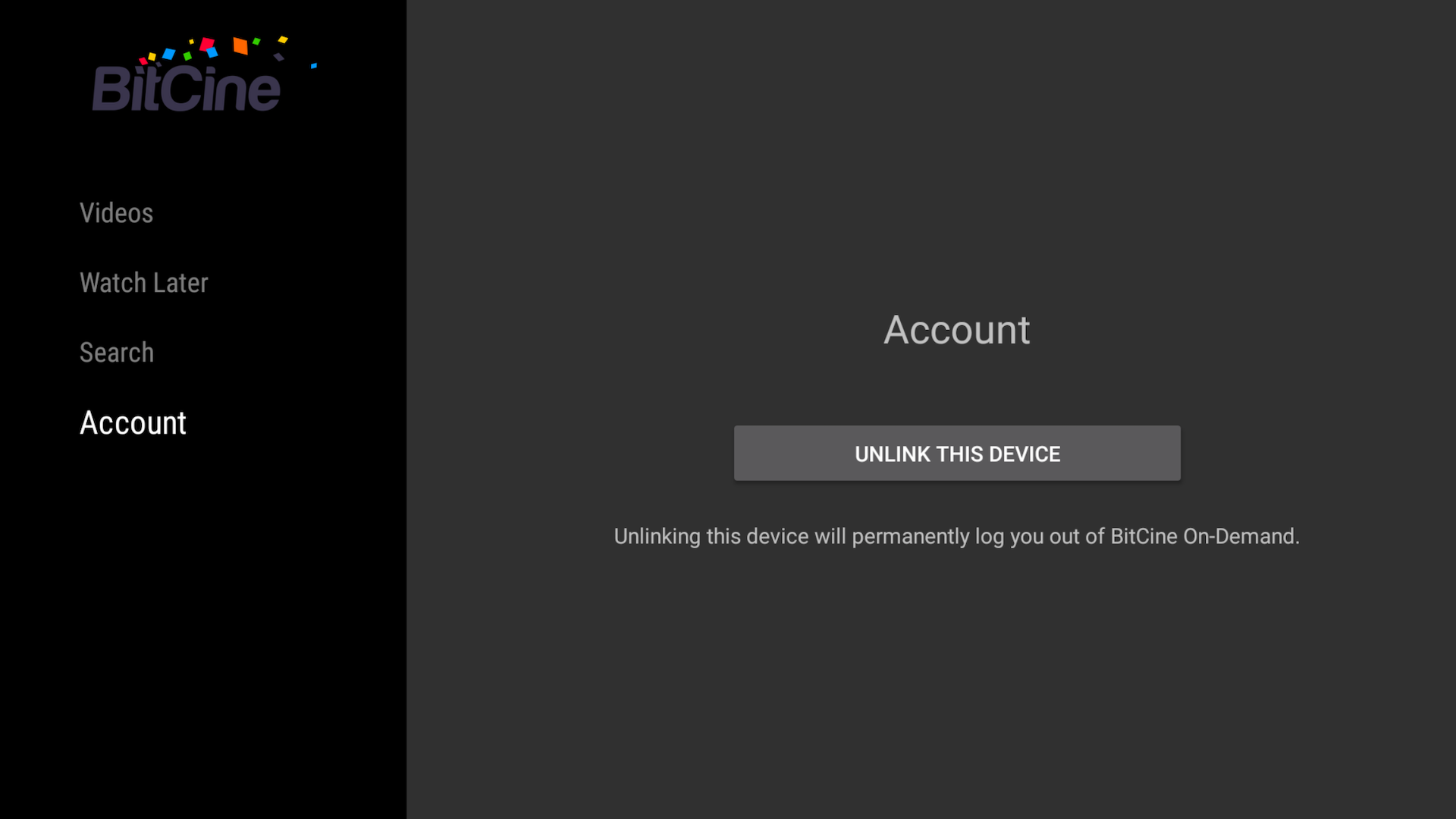 BitCine On-Demand - App on Amazon Appstore