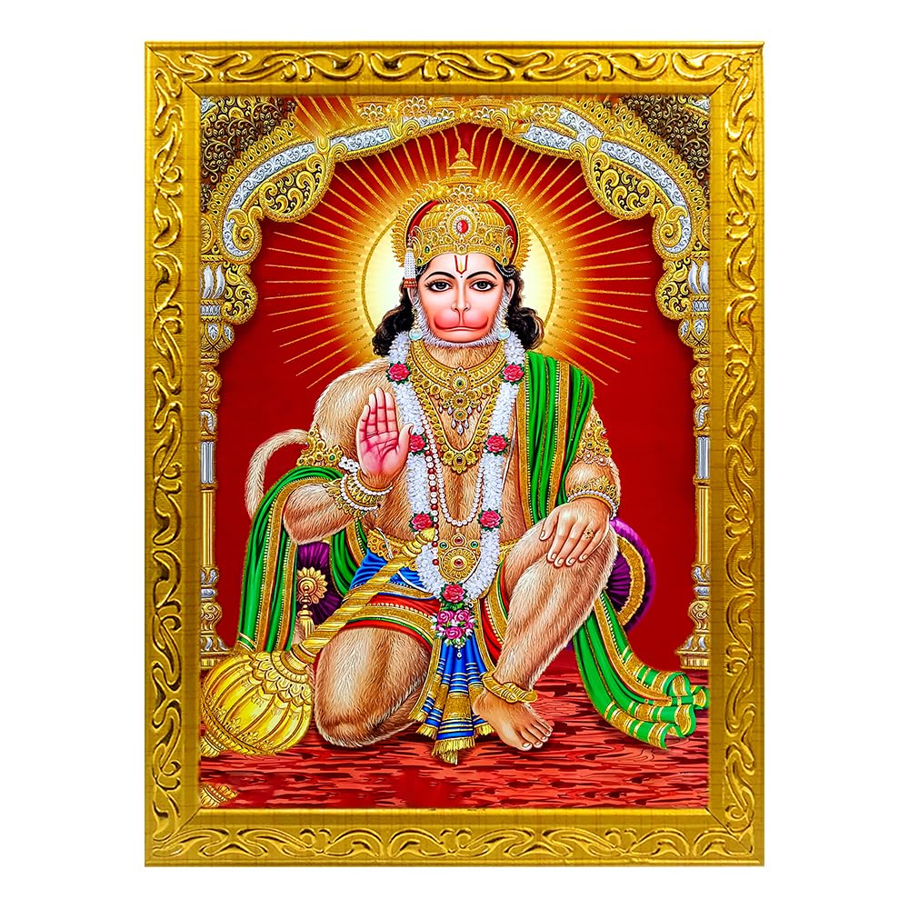 Hanuman Ji Photo Frame Collection - Small and Large Acrylic Frames for ...