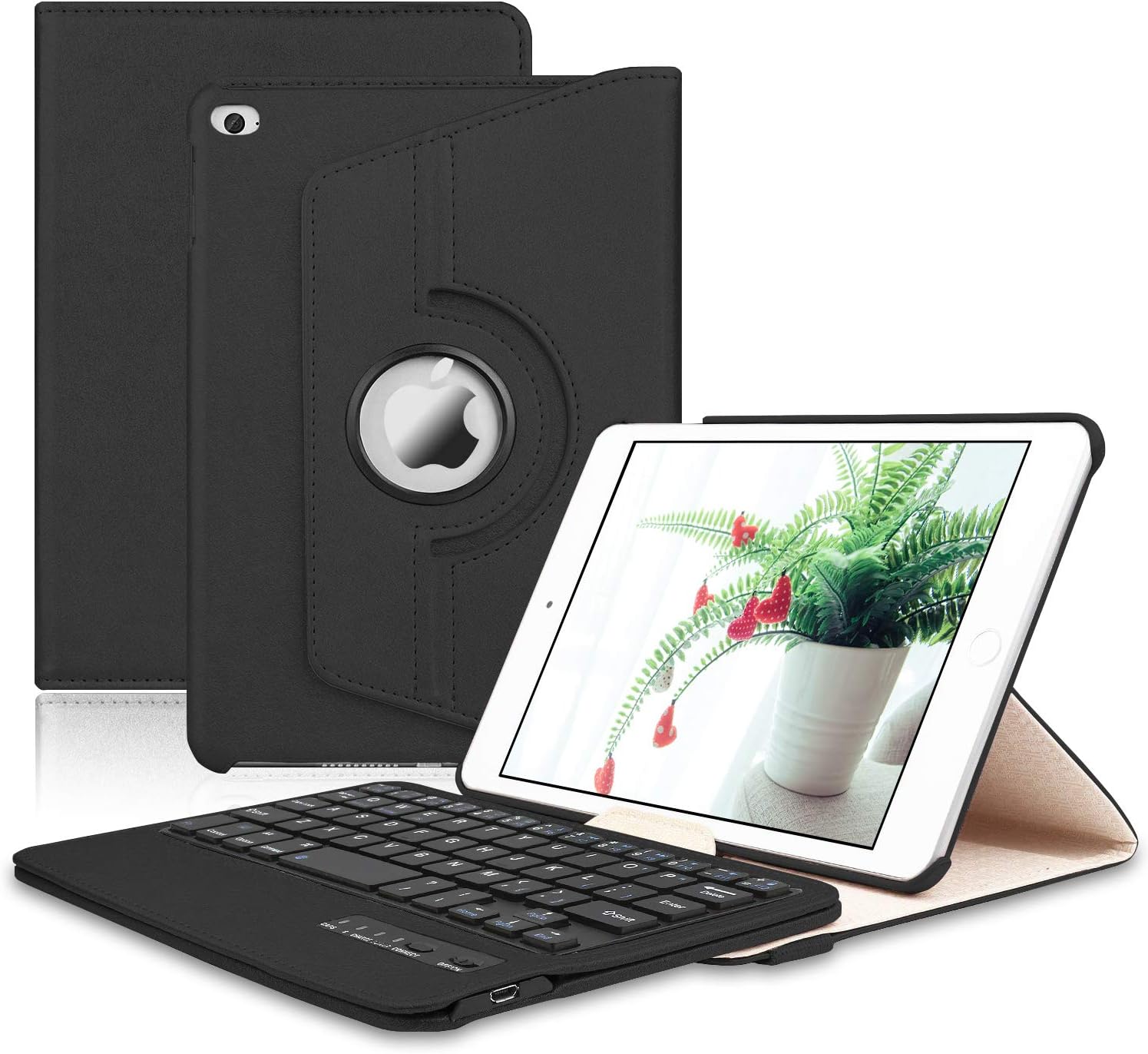 Amazon.com: iPad Mini 5 /Mini 4 Keyboard Case, Bluetooth Keyboard KVAGO ...
