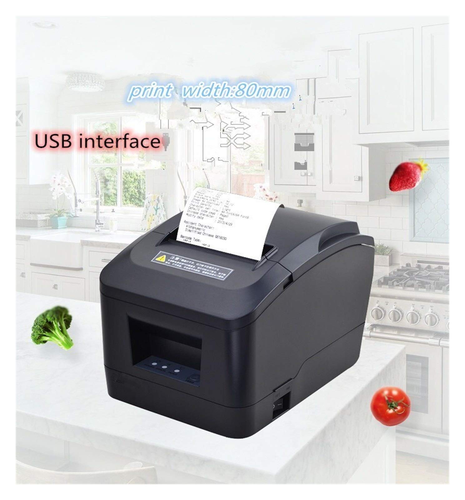 Buy MMD Original 80mm Thermal Receipt Printer Automatic Cutting ...