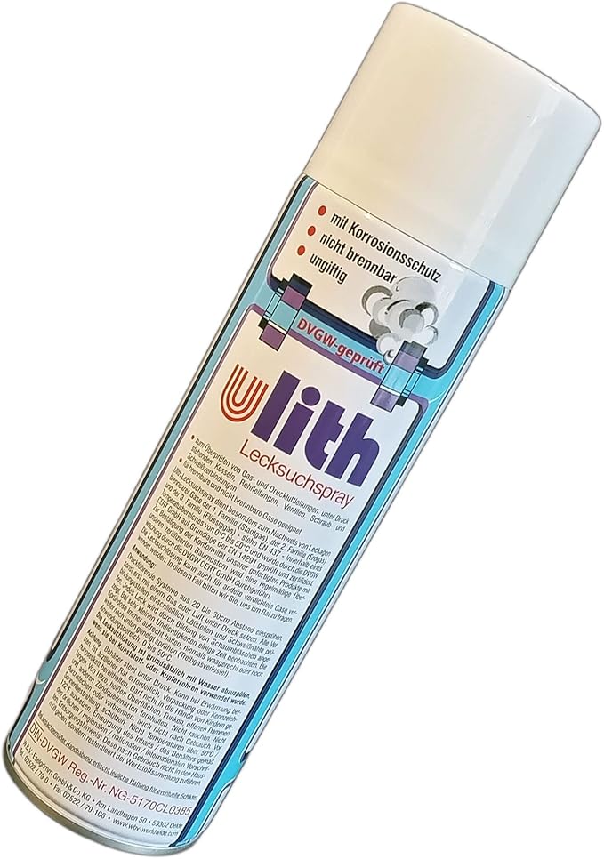 Lecksuchspray 400 ml DIN-DVGW geprüft : Amazon.de: Baumarkt