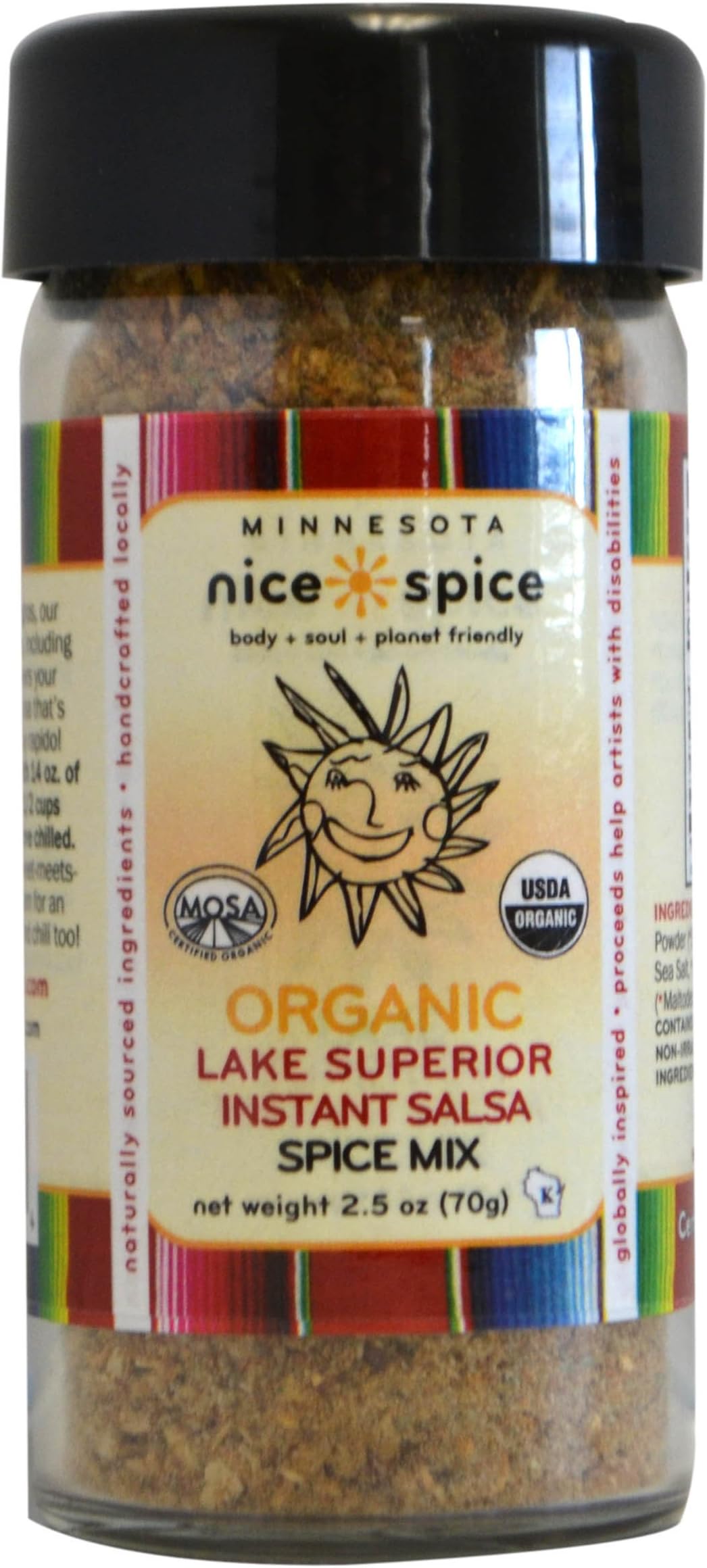 Amazon.com : Sugar 'N Spice Organic, Lake Superior Instant Salsa Spice ...