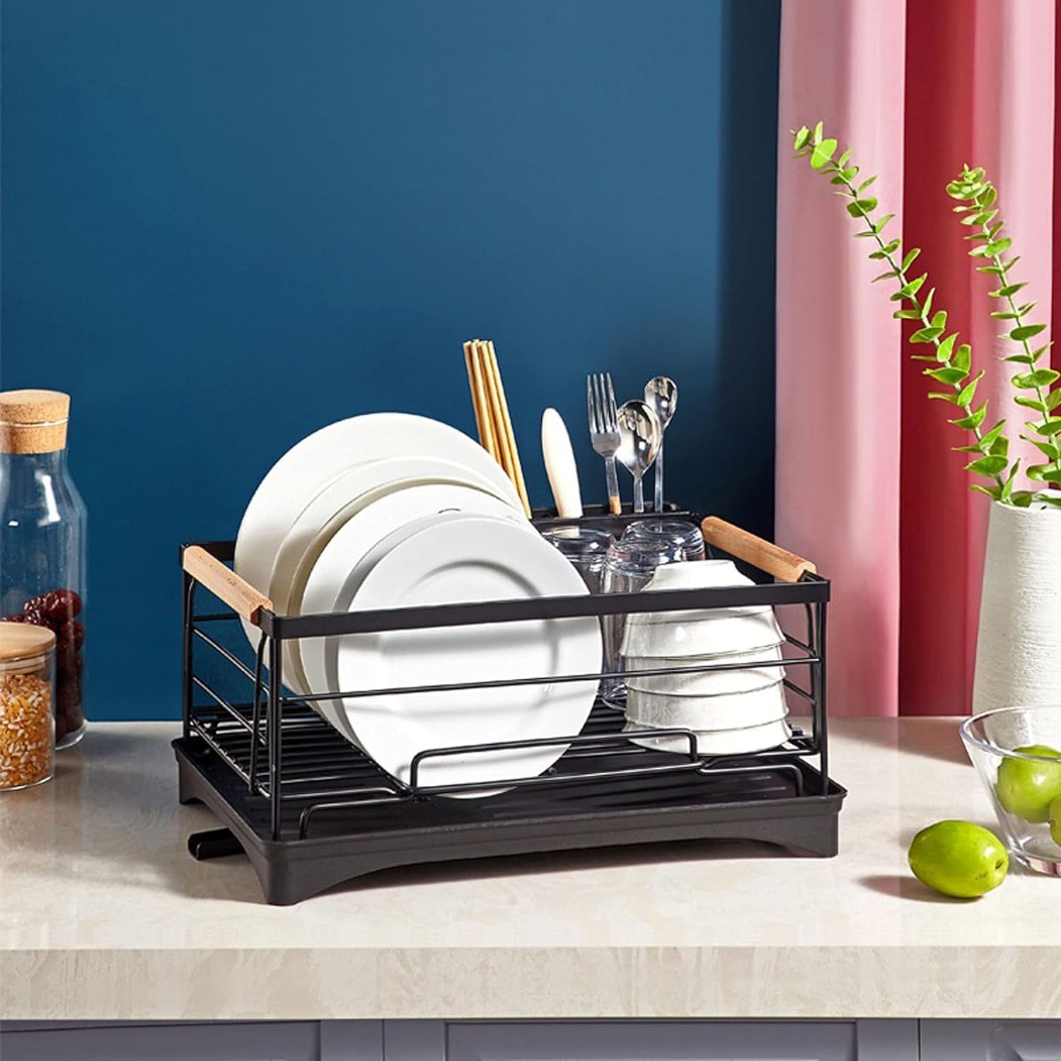 ARHAT ORAGNIZERS Dish Drying Rack for Kitchen Utensils | Metal Compact ...