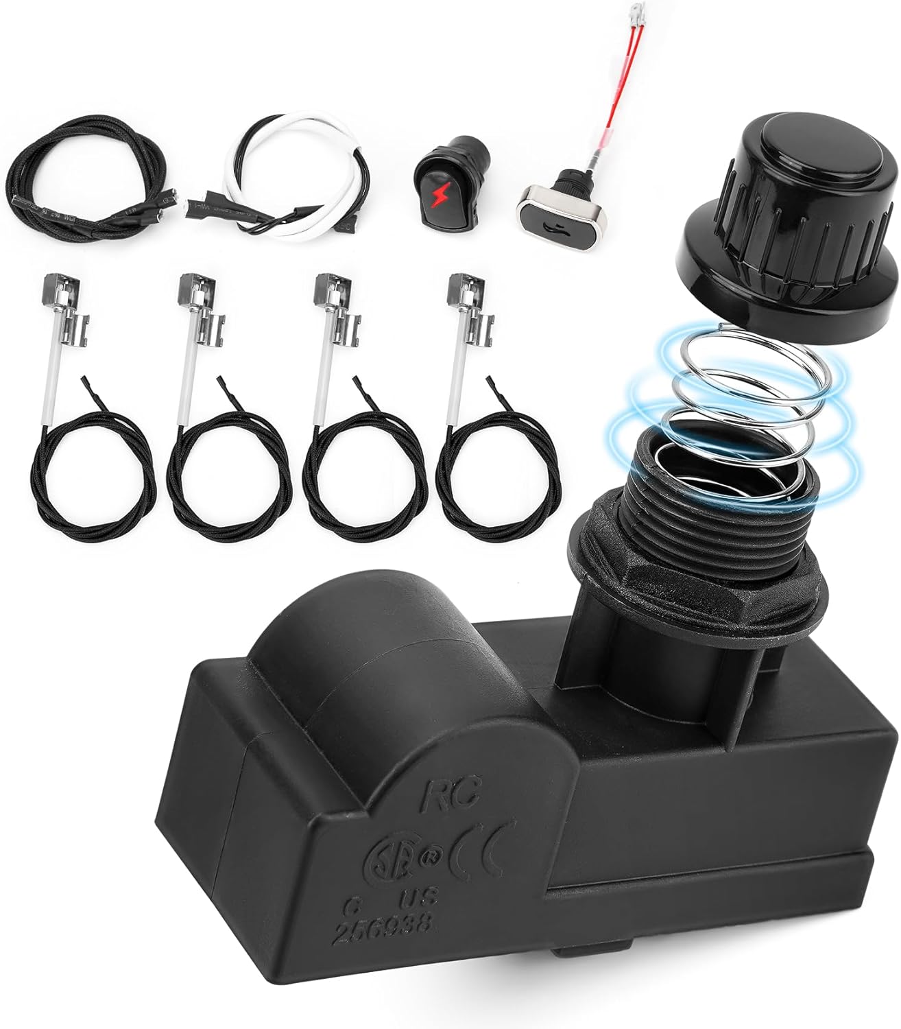 Amazon.com : Onlyfire 2 Outlet Universal Spark Igniter Replacement Kit ...