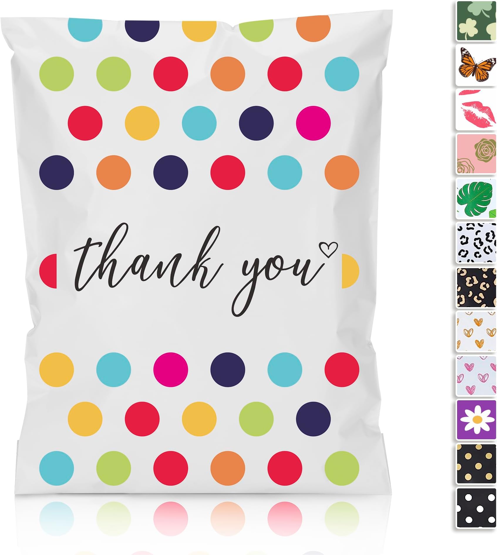 Amazon.com : Poly Mailers 6x9-100-Pack Poly Mailer Set - Extra-Thick ...