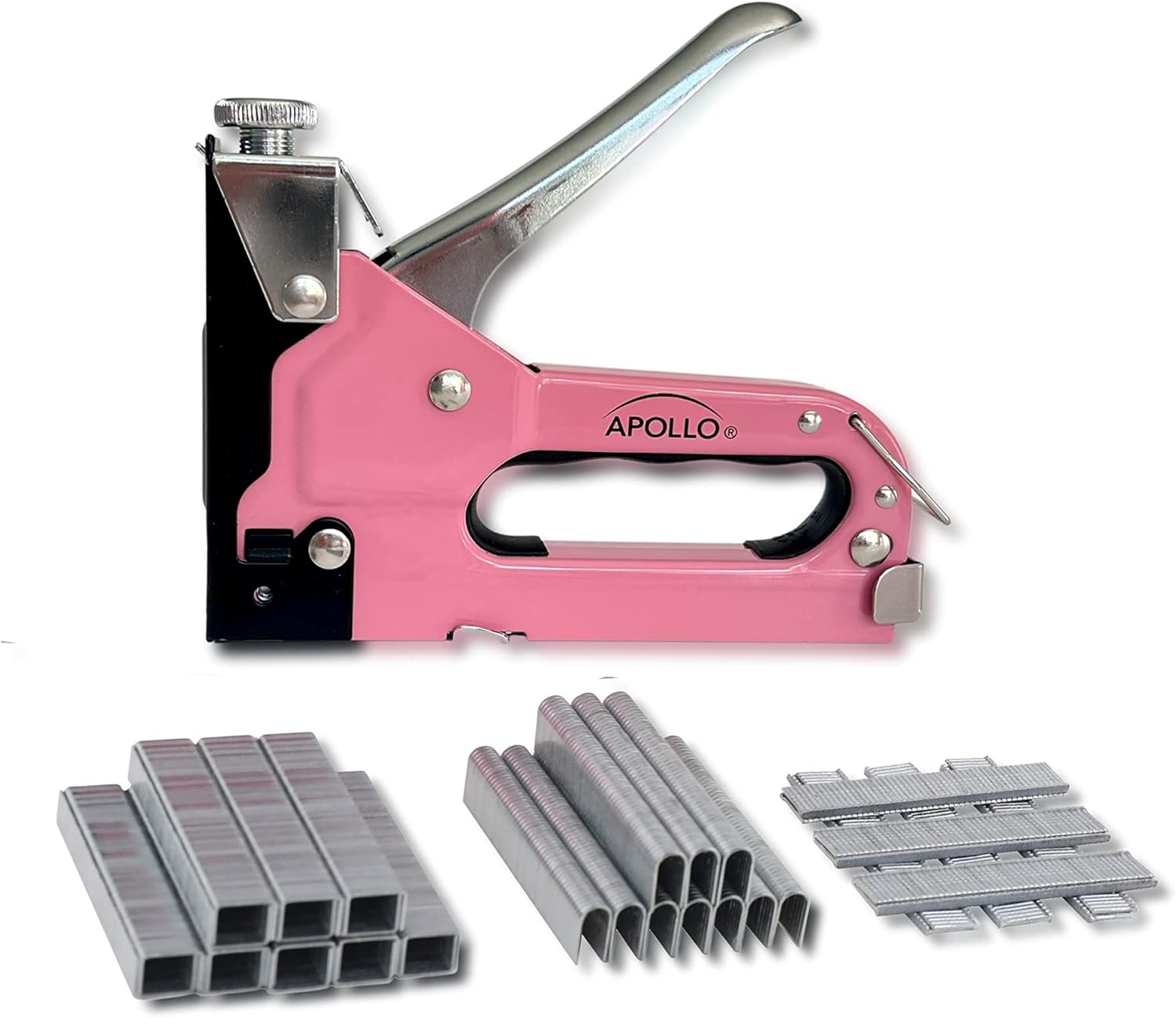 Amazon.com: Apollo Tools Heavy-Duty All Metal Stapler with Power ...