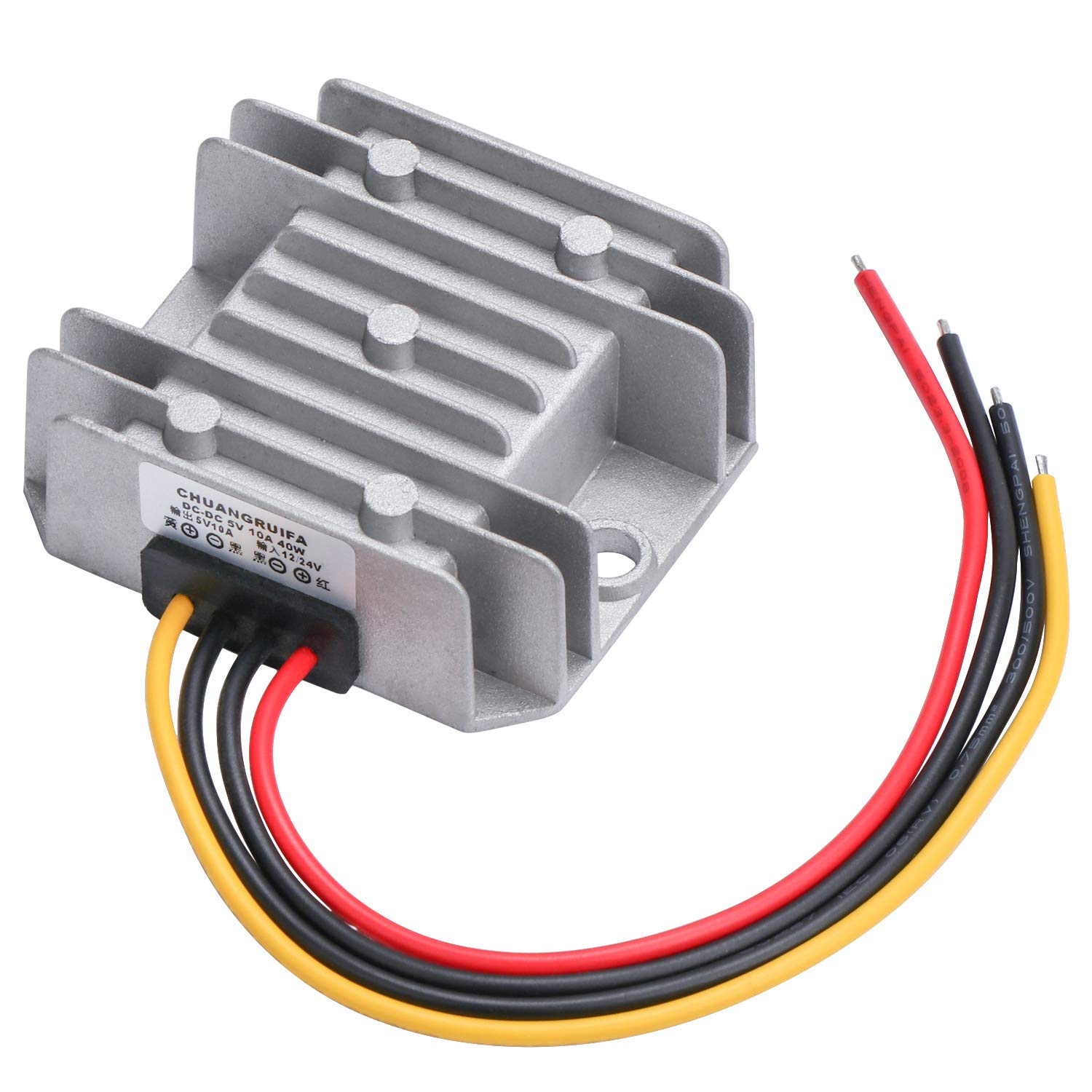 Buy ESUMIC DC 24V/12V to DC 5V Voltage Regulator Power Supply Adapter ...