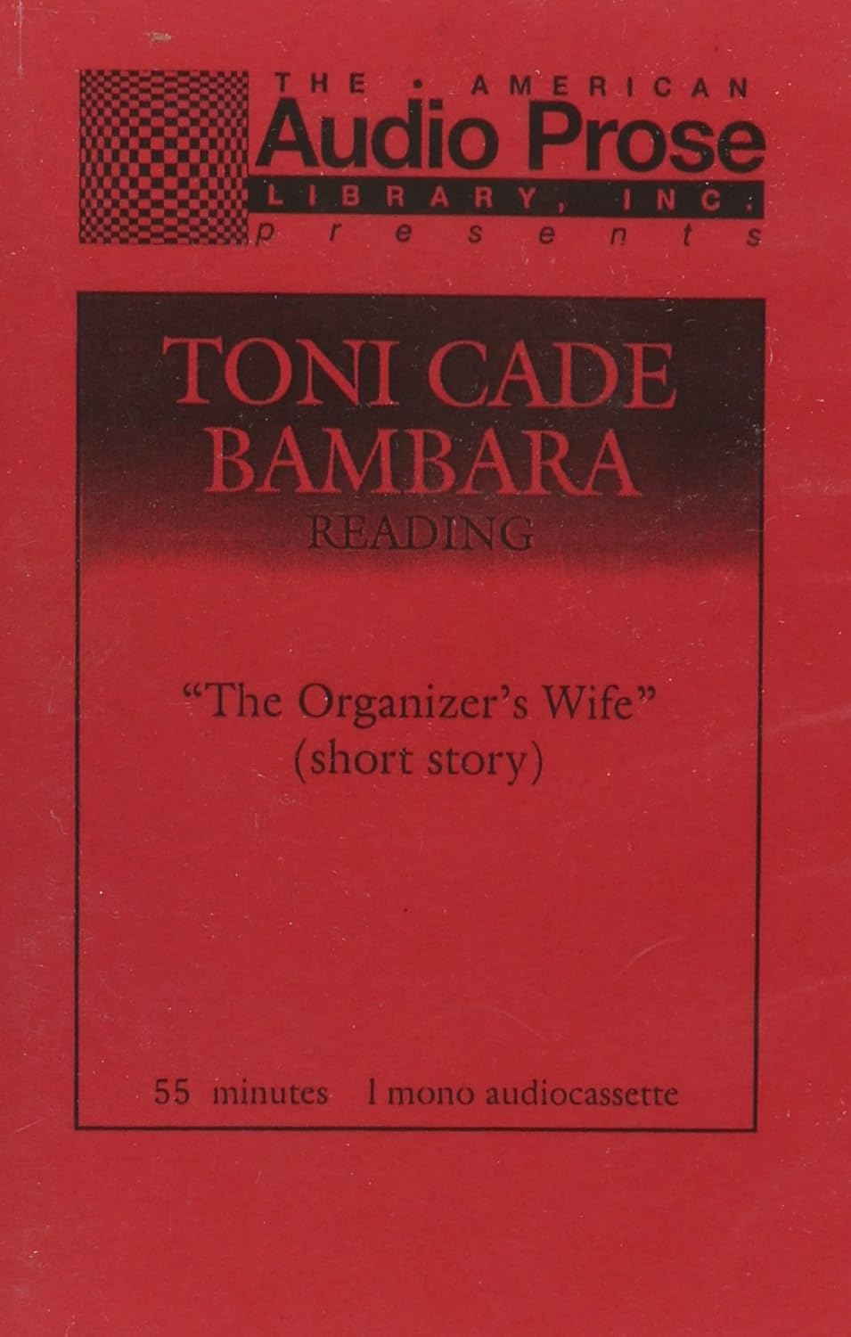 Toni Cade Bambara Reading the Organizers Wife : Bambara, Toni: Amazon ...