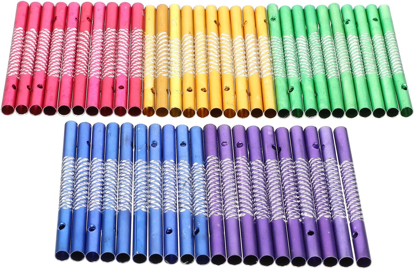 Amazon.com : PartyKindom Wind Chime Tubes: 50pcs Wind Chimes for ...