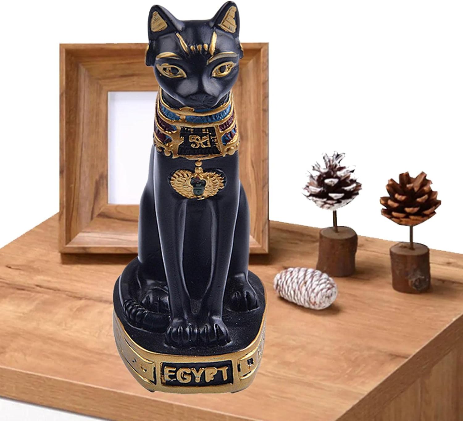 Jasufud Cat Statues And Figurines - Egypt Goddess Bastet Sculpture ...