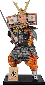 Amazon.com: OEIPSMK Samurai Figure Japan Samurai Statue, Ninja Figurine ...