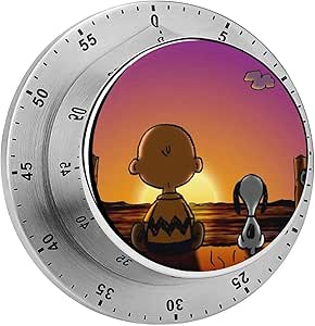 Amazon.co.jp: Snoopy Timer, Magnetic Timer, Mechanical Timer, 60 ...
