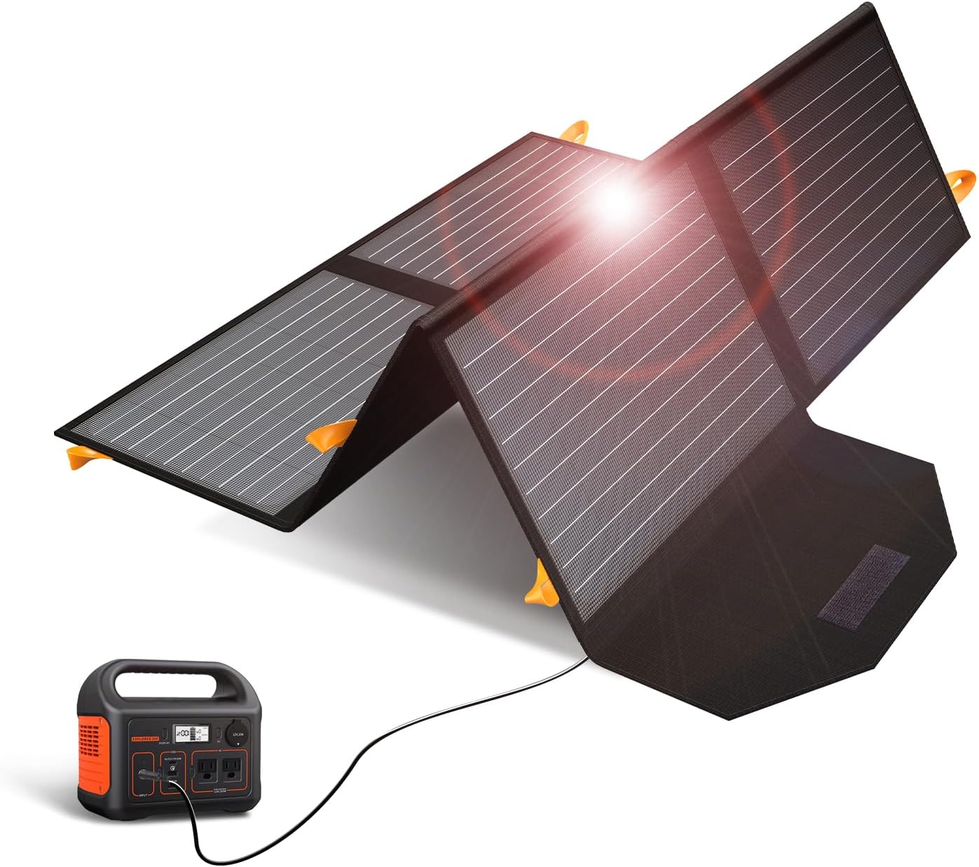 Amazon.com : GASIKYA Portable Solar Panel –30W Foldable Solar Panel ...