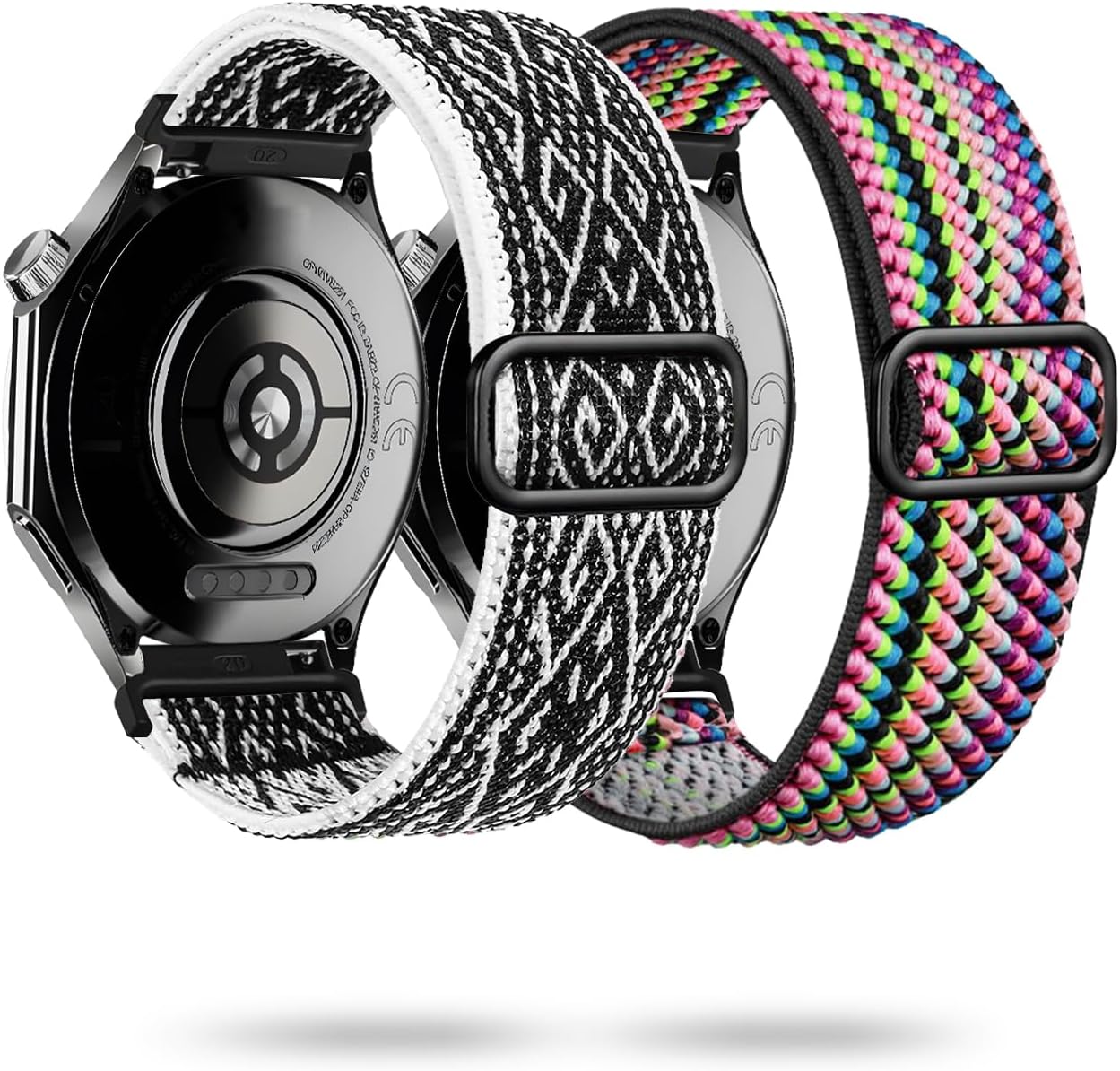Amazon.com: Stretchy Nylon Watch Bands Compatible with OnePlus Watch 3 ...