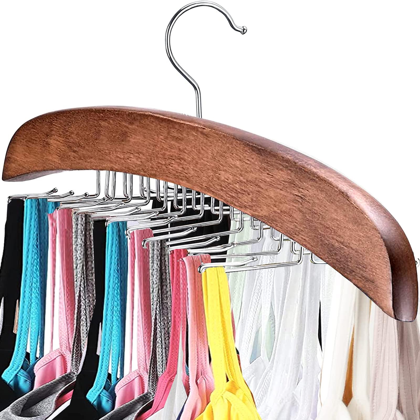 Amazon.com: Tank Top Hanger Space Saving, 24 Large Capacity, Bra Hanger ...