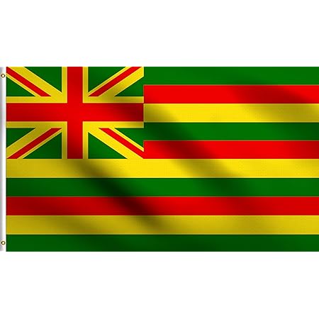Amazon.com : AZ FLAG Hawaii Kanaka Maoli Flag 3' x 5' - Native ...