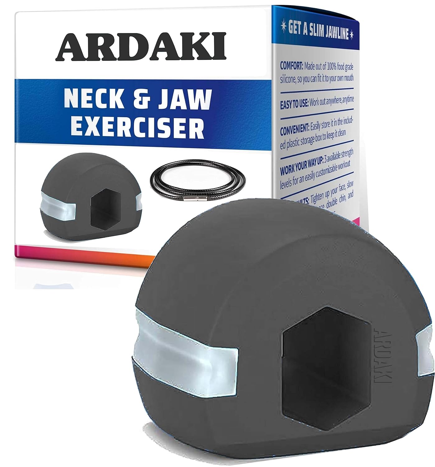 Buy ARDAKI Jawline Exerciser Tool Men Women, Jawline Shaper, Jawline ...
