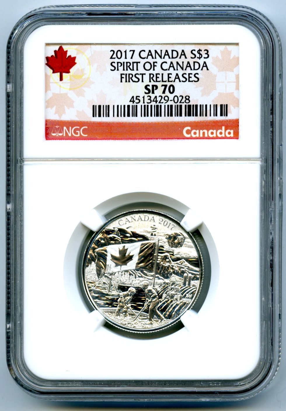 2017 Royal Canadian Mint Canada Spirit of Canada First Releases SILVER ...
