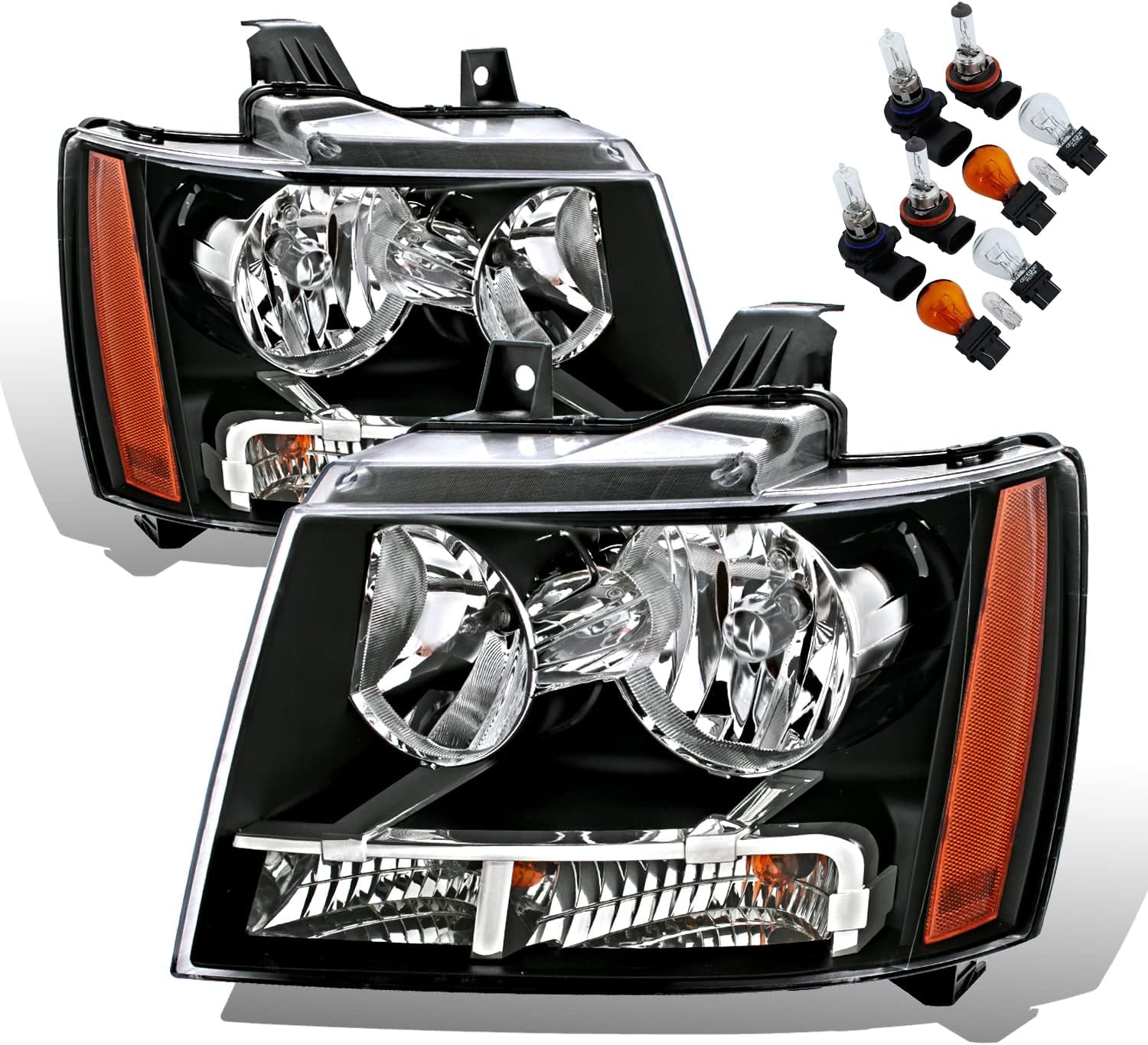 Amazon.com: Headlight Assembly Compatible with 2007-2013 Chevy ...