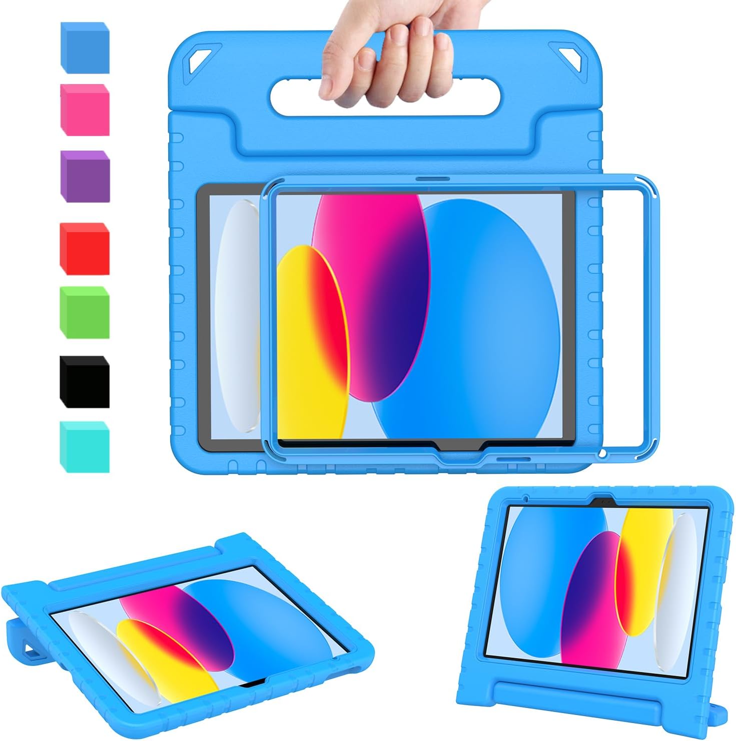 Amazon.com: Fintie Kids Case for iPad (A16) 11th Generation 11 Inch ...