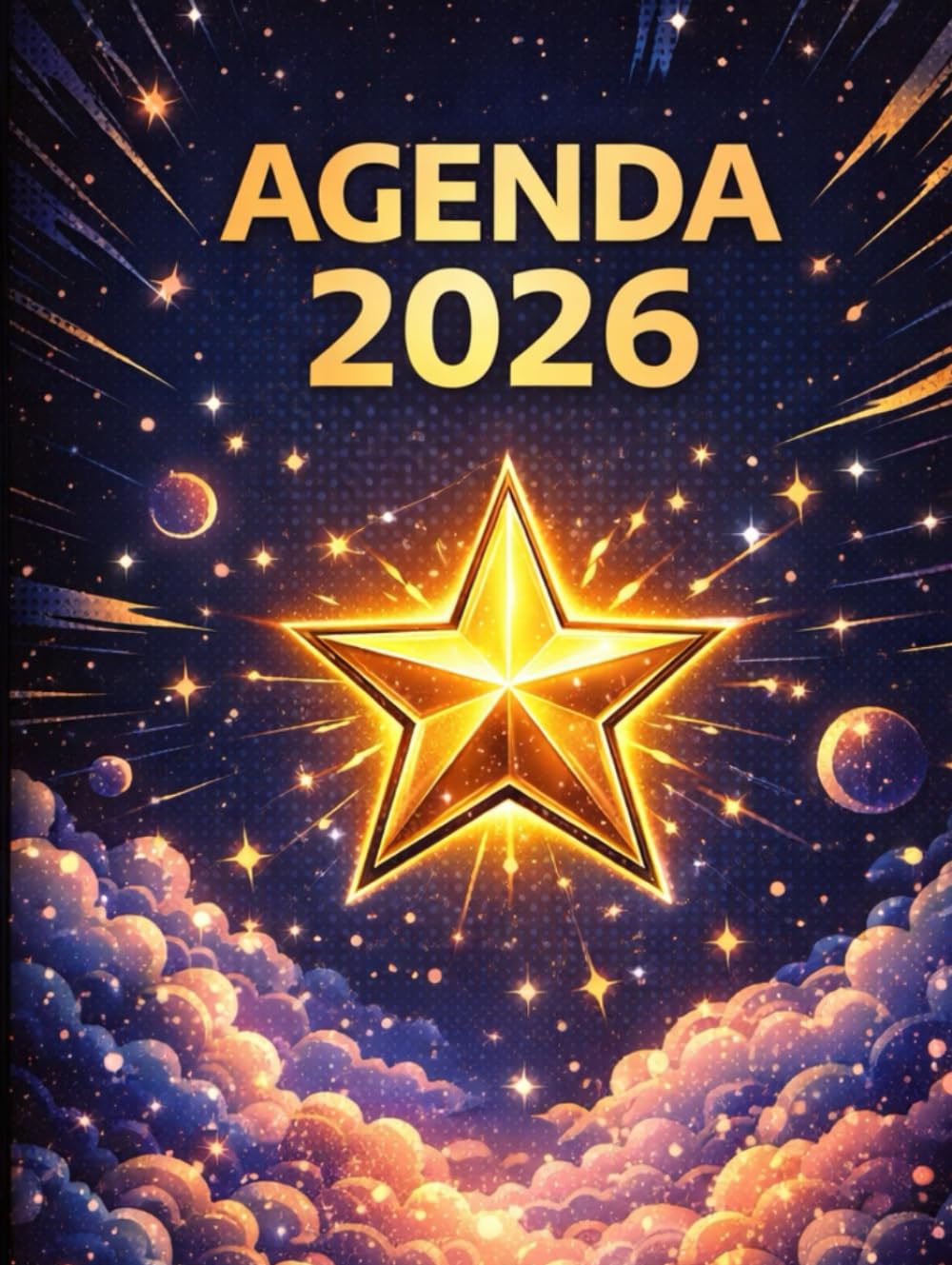 Agenda quotidien 2026: Planificateur pour organisation, projets et ...