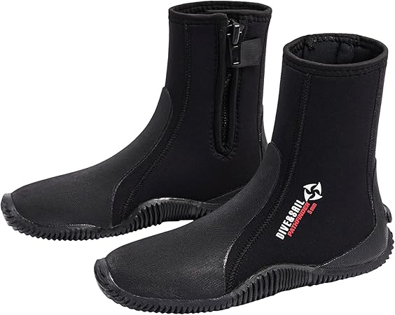 Amazon.com: Skyone Neoprene Dive Boots Men Women, Surf Booties Scuba ...