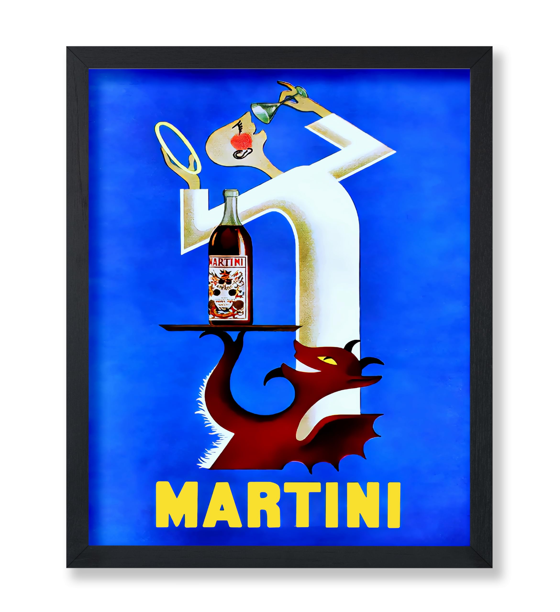 Amazon.com: Poster Master Vintage Food & Drink Poster - Retro Martini ...