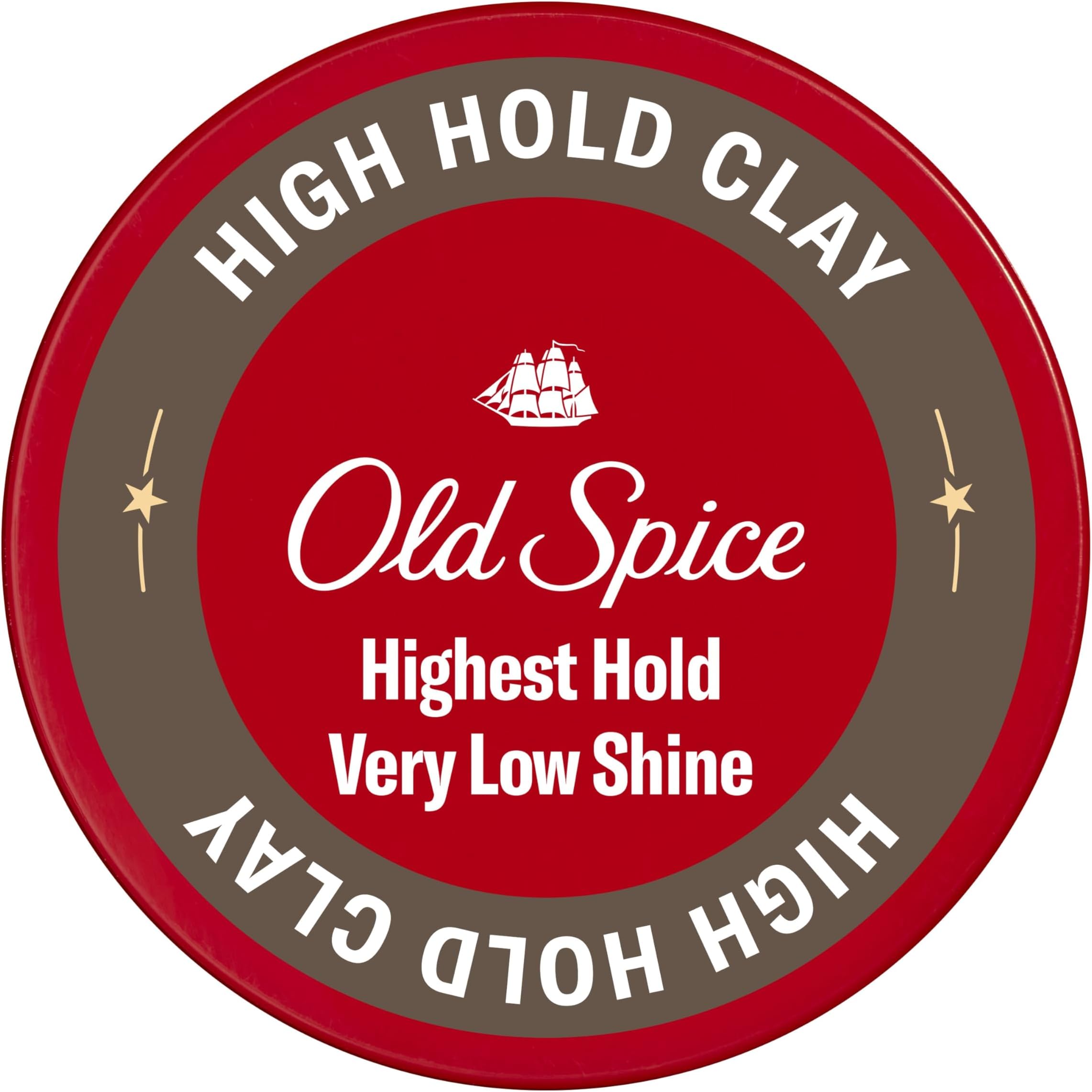 Amazon.com: Old Spice Stay-In-Place Hair Styling Putty for Men, High ...
