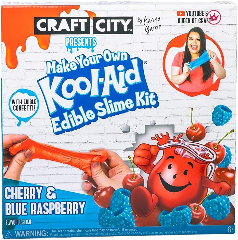 Amazon.com: Craft City Karina Garcia Kool Aid DIY Edible Slim Kit ...