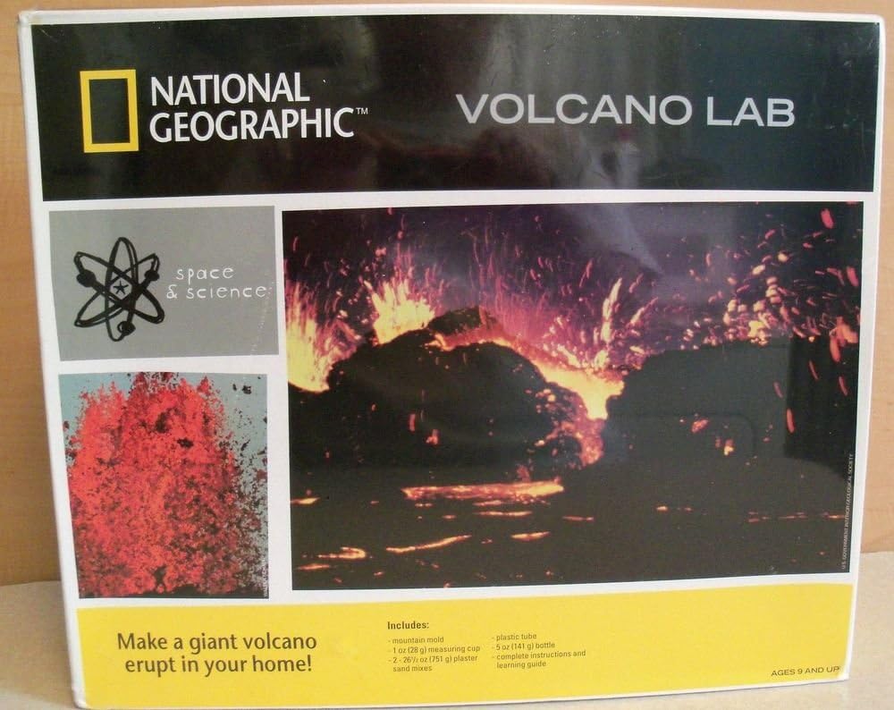 Amazon.com: National Geographic Volcano Lab : Toys & Games