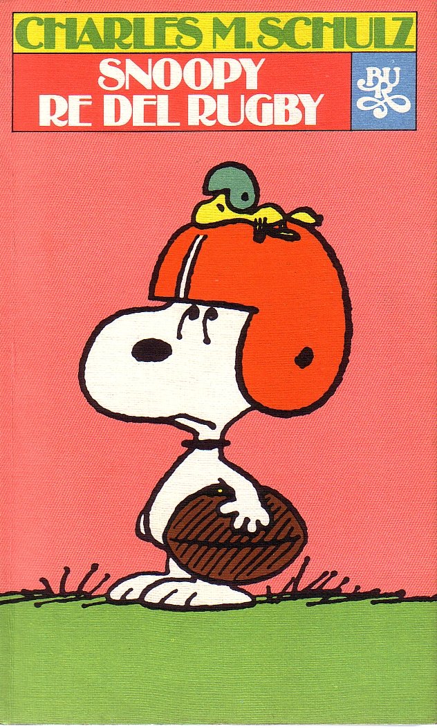 F- PEANUTS SNOOPY RE DEL RUGBY - SCHULZ - TASCABILI BUR - 1a ED. 1979 ...